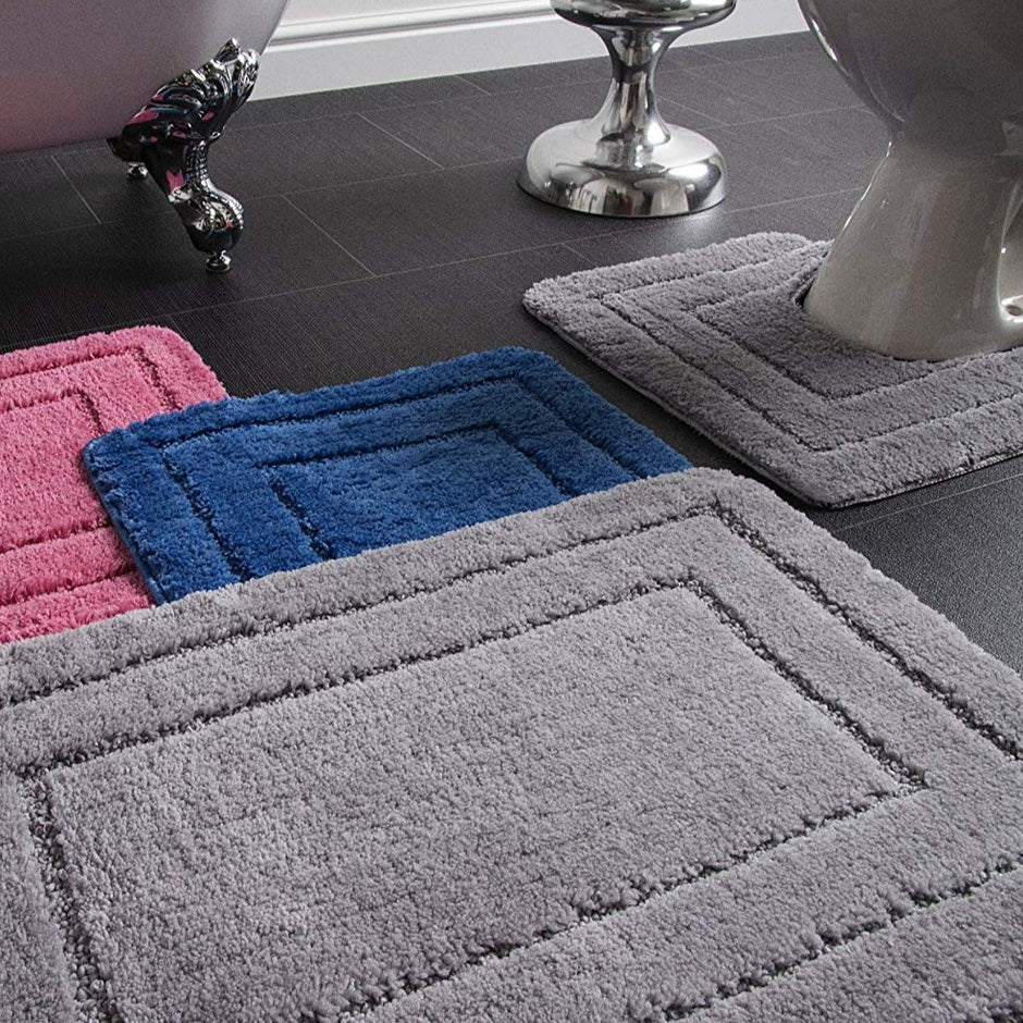 Microfibre Non Slip Bath Mats & Toilet Mats – Allure Bath Fashions